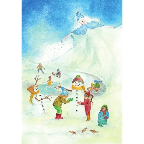 Ansichtkaart Winter - Eentje van margo